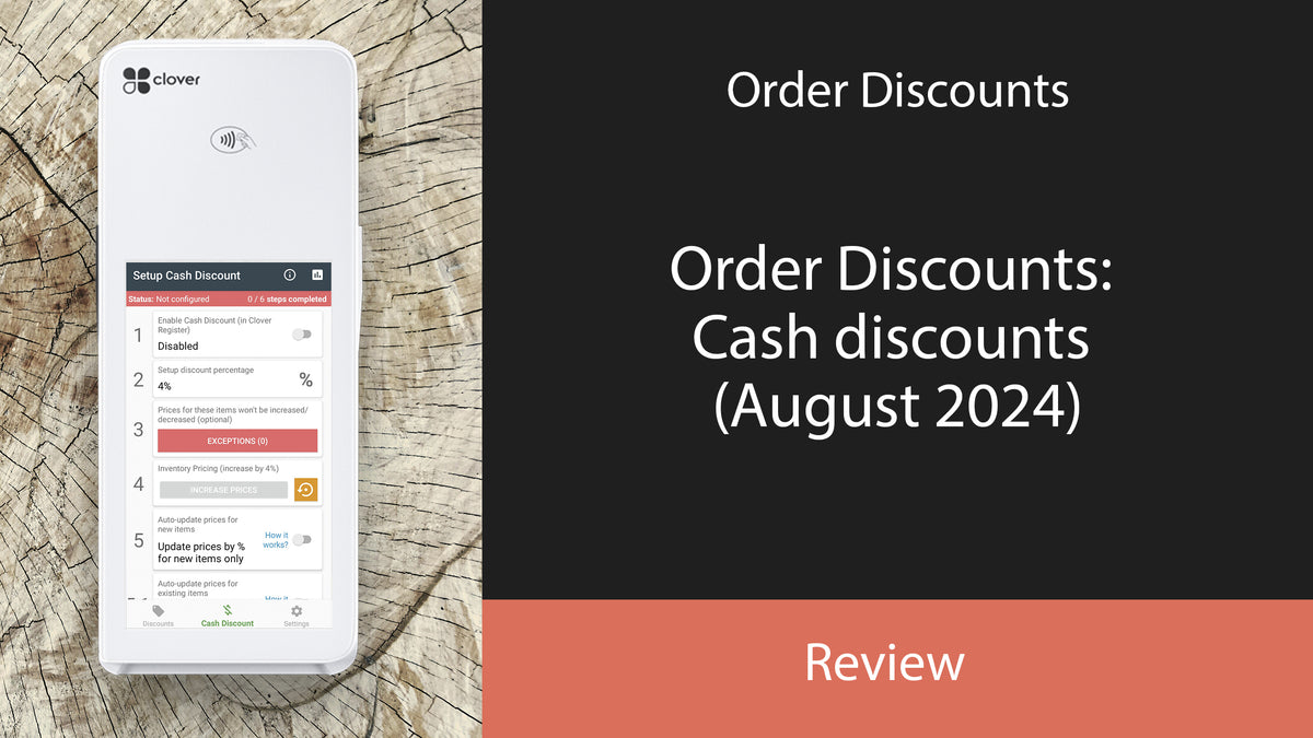 Order Discounts: Cash discounts (August 2024) – PayPlaxe