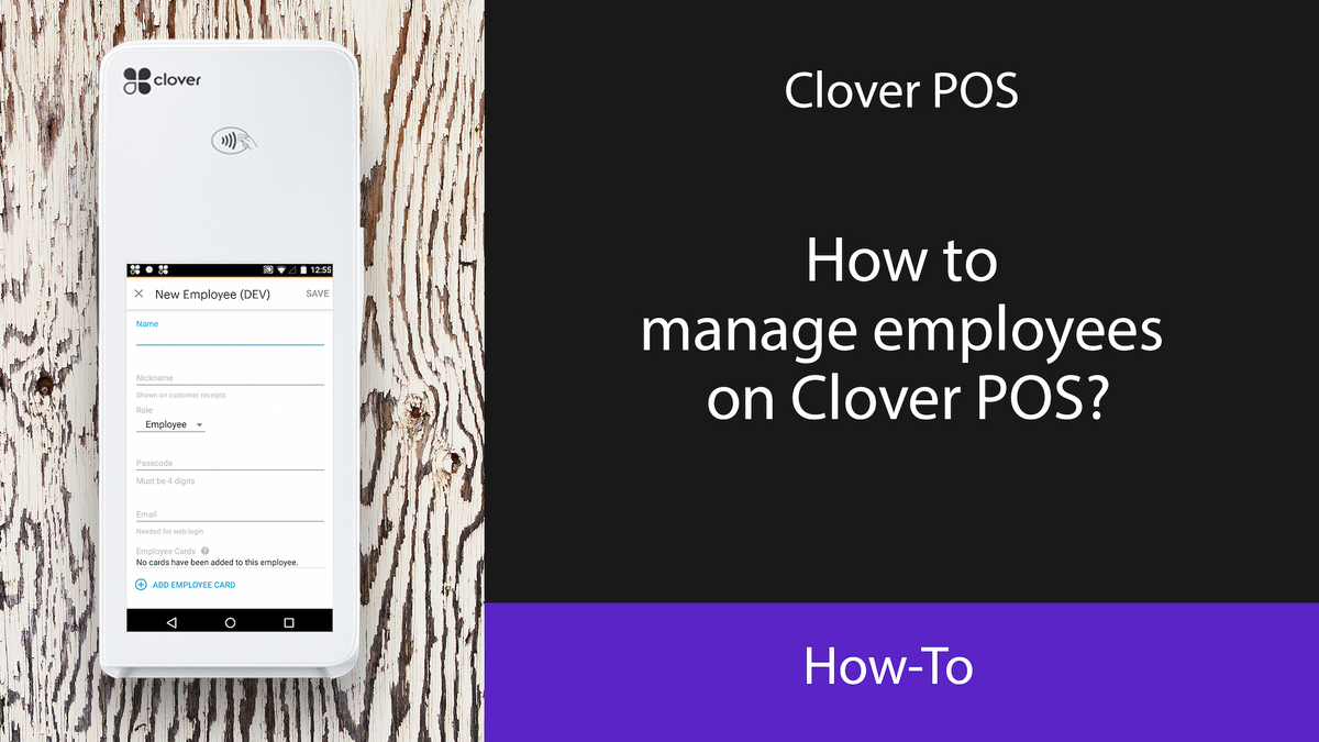 How to manage employees on Clover POS? – PayPlaxe