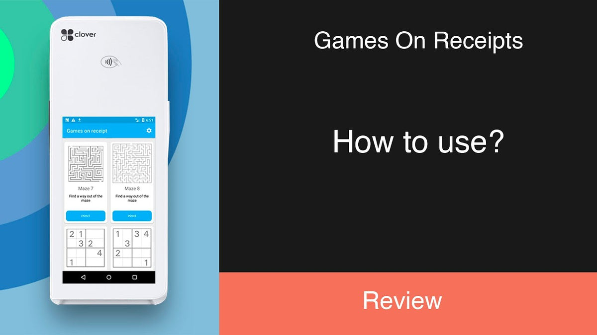 Games On Receipts: How to use? – PayPlaxe